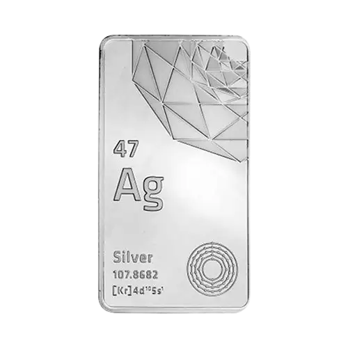 10 oz Silver Bar - Minot Coin