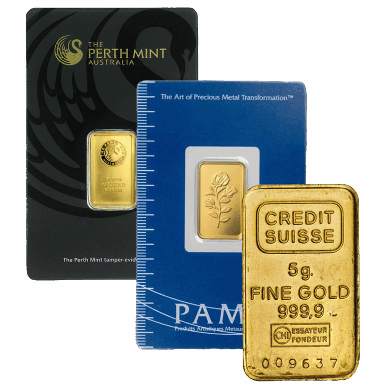 5 gram .999 Gold Bar | Minot Coin